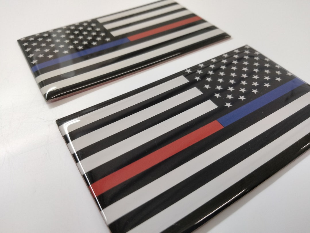 3D Domed 2 X USA American Flag Polyurethane Coated Badges US MADE. We ...