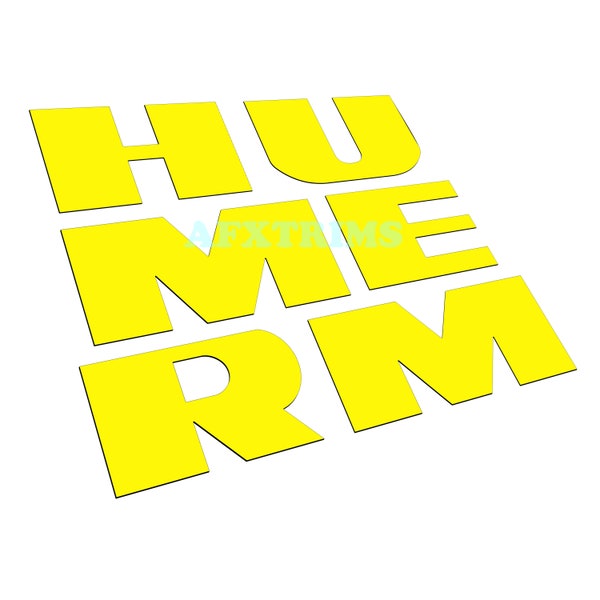 Hummer Decals - Etsy