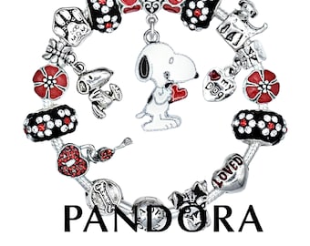 Pandora Snoopy Dog - Etsy UK