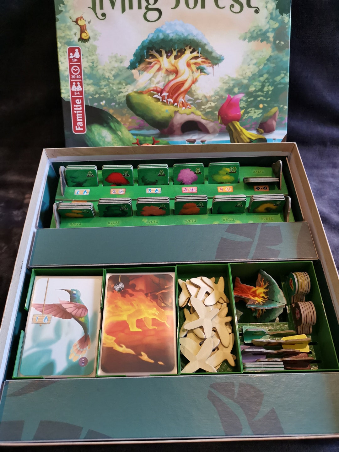 Living Forest Board Game Inlay / Insert / Oraganizer Fast - Etsy