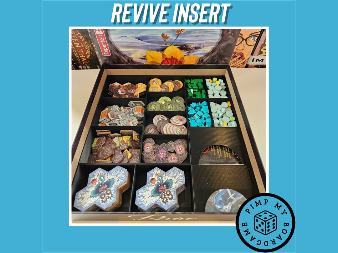 Insert for Revive Board Game Inlay Organizer Assembly Aid - Etsy UK