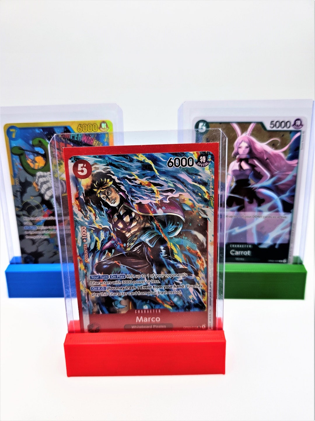 Trading Card Stand for Toploader/sleeve TCG Many Colors. - Etsy