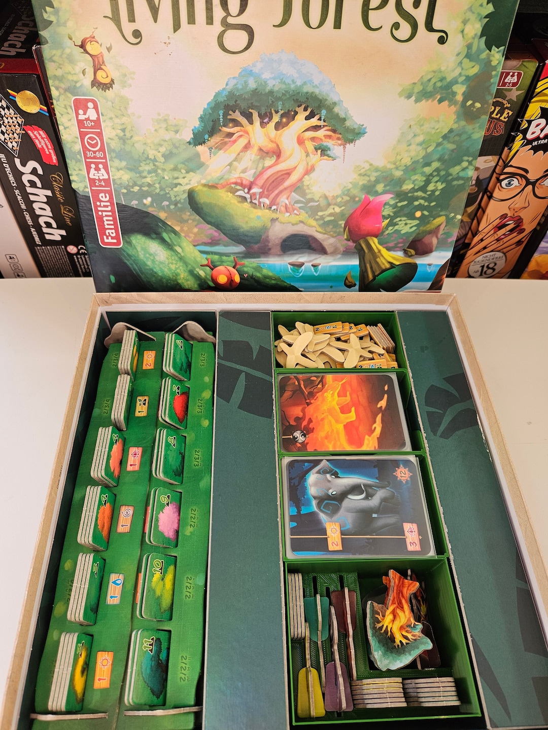 Living Forest Board Game Inlay / Insert / Organizer Quick Assembly NEW ...