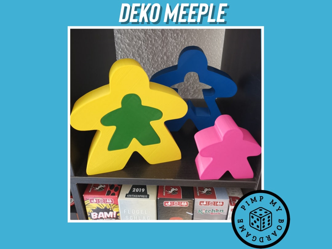 Deko Meeple Various Colors/sizes - Etsy