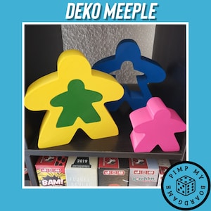 Deko Meeple Various Colors/sizes - Etsy