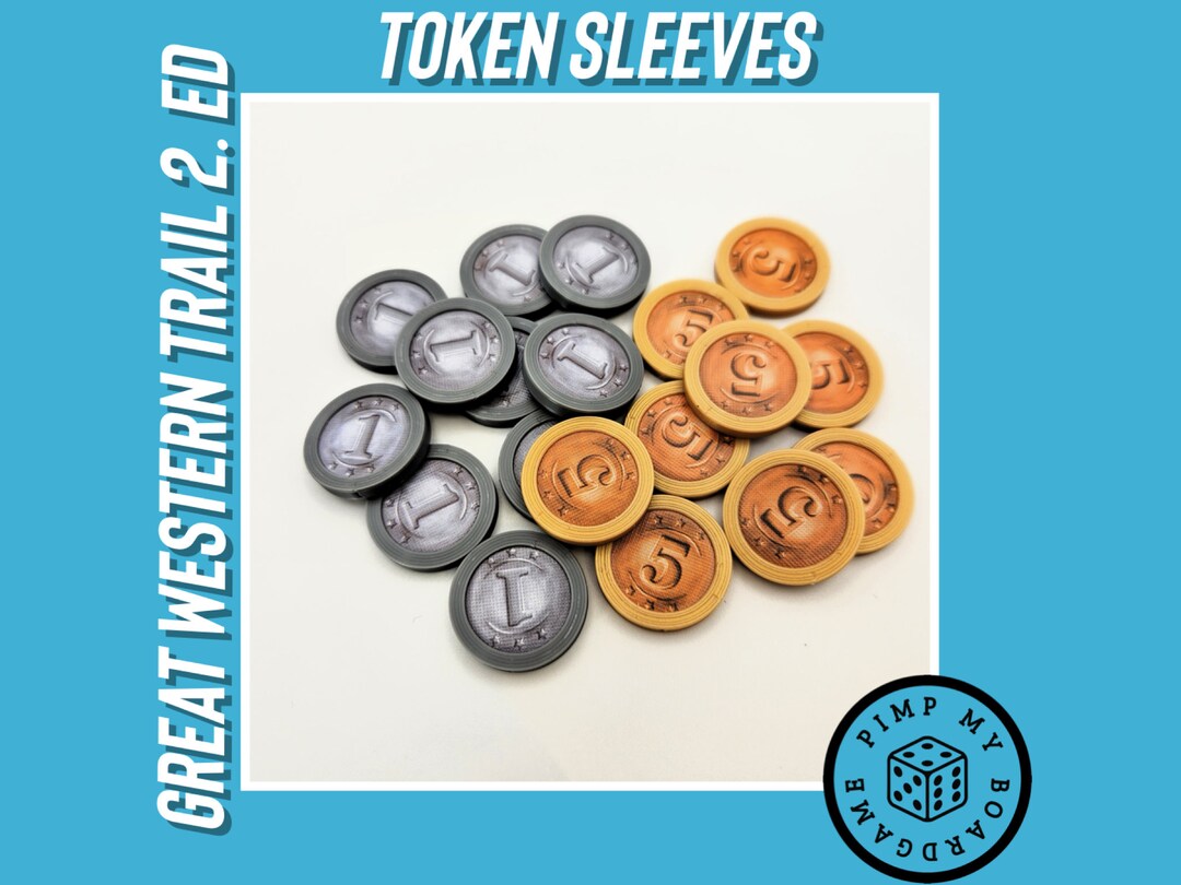 Great Western Trail 2nd Edition Token Sleeves - Etsy