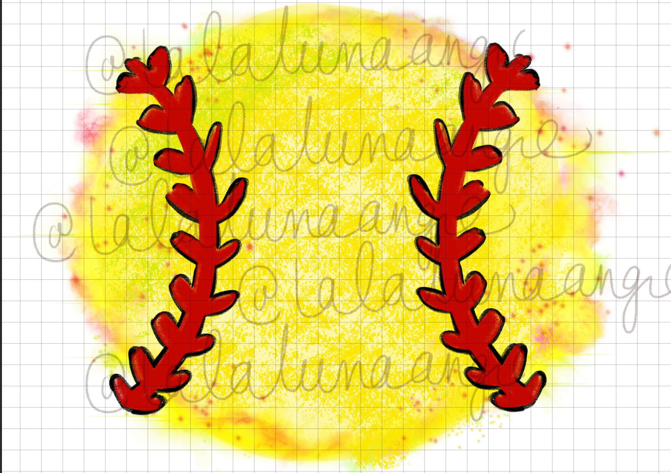 Softball Background Softball Backdrop for Sublimation Image - Etsy