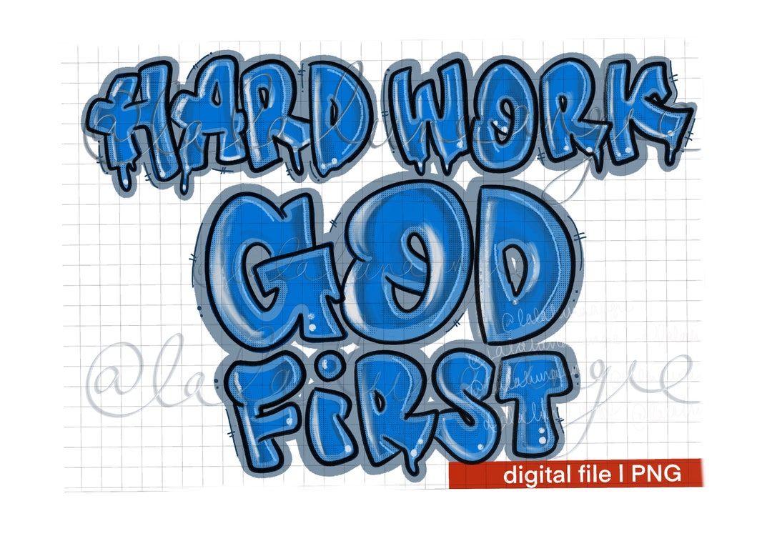 Hard Work, God First Digital Image Png, Jesus Png for Sublimation Clip ...