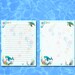 Sea Life Printable Stationery Set | US Letter Size Pdf | Instant ...