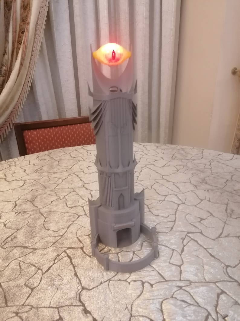 Lord of the Rings Dice Tower the Flaming Eye - Etsy