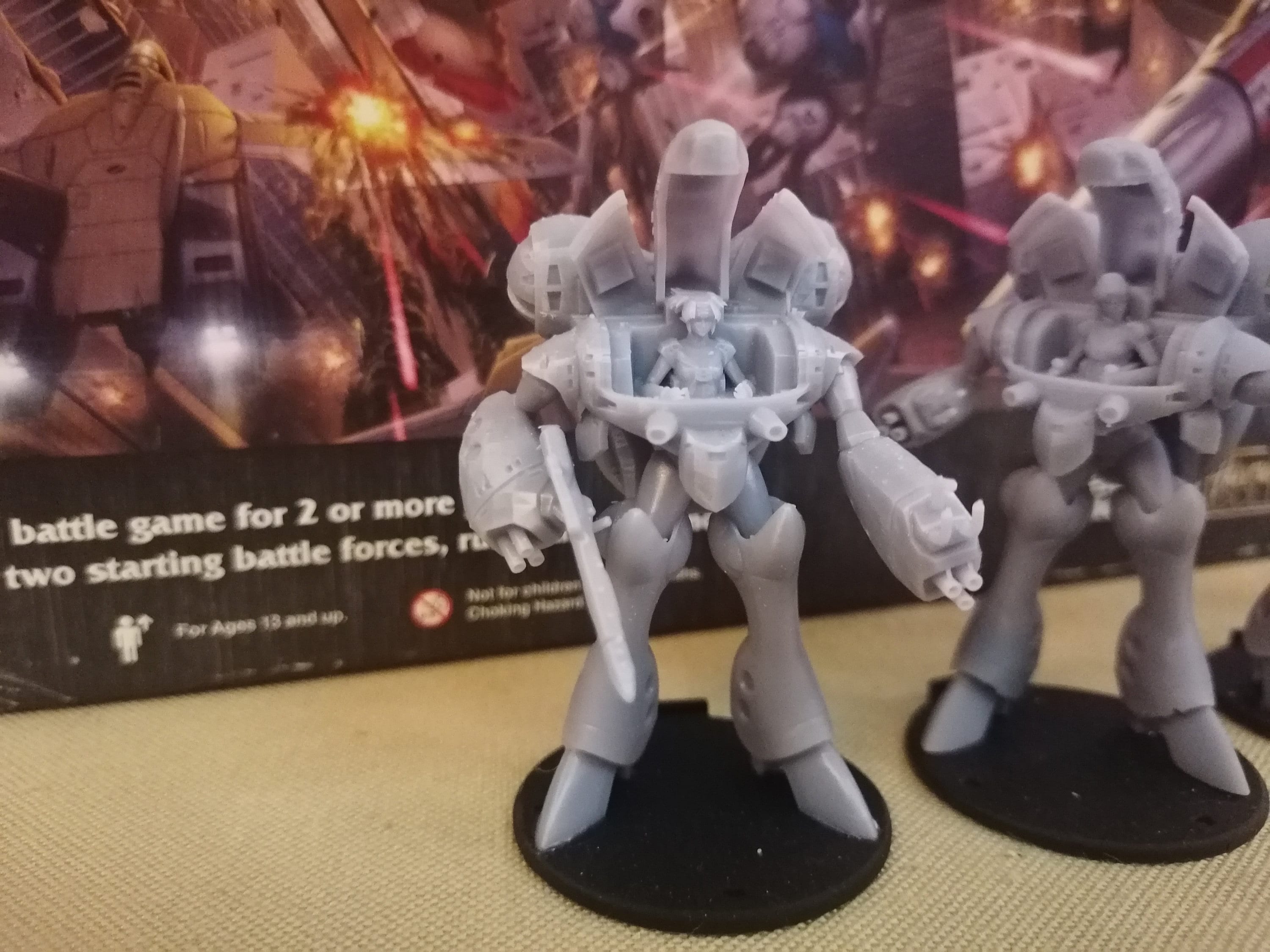 Robotech RPG Tactics: Female Armor Leaders myria-azonia-klan-klan ...