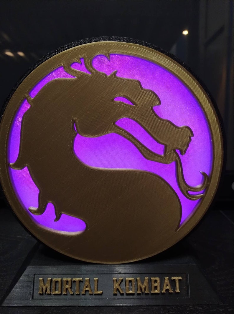Mortal Kombat LED Light - Etsy