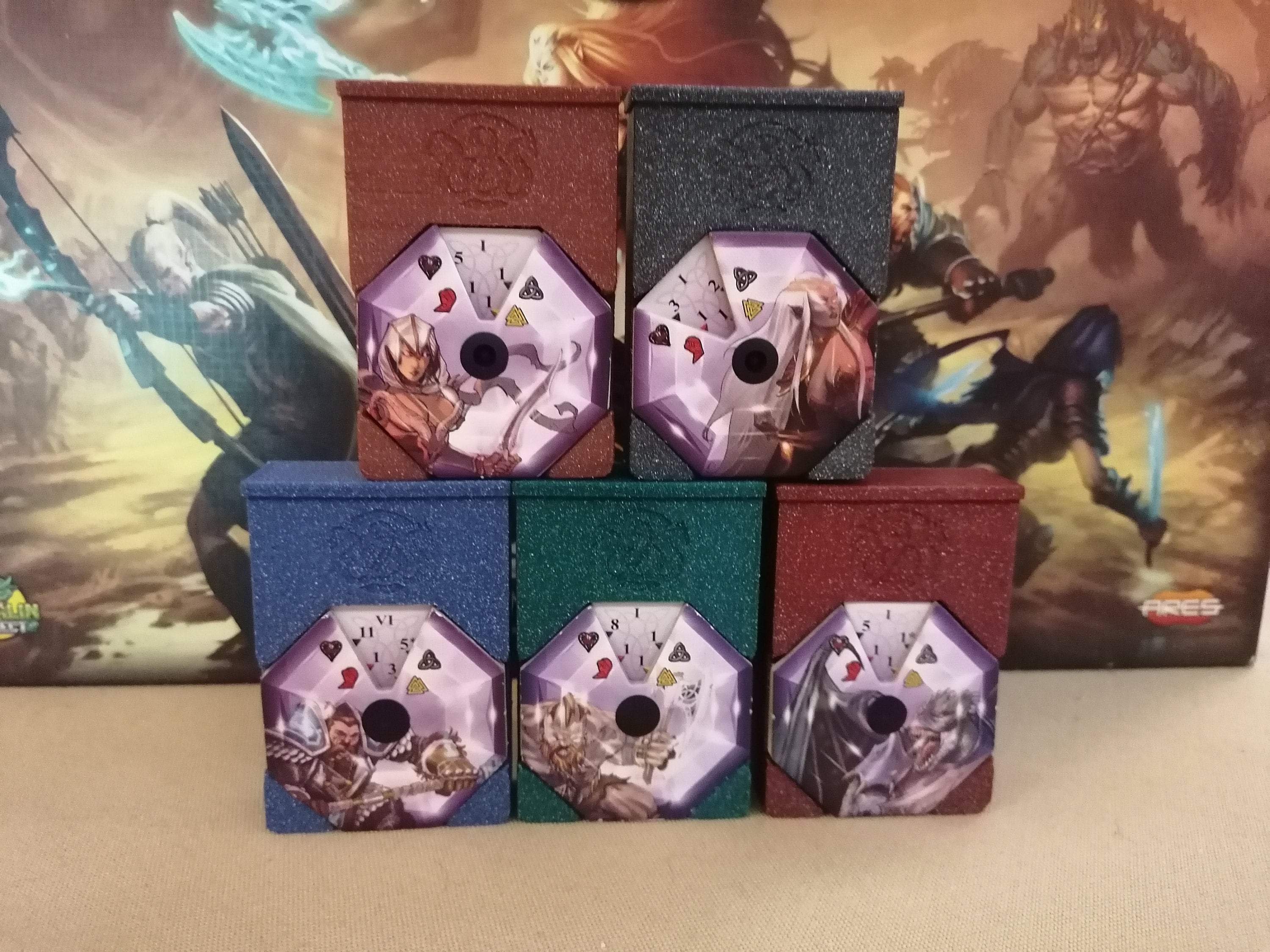 Sword & Sorcery Hero Tuck Boxes pack of 5 - Etsy