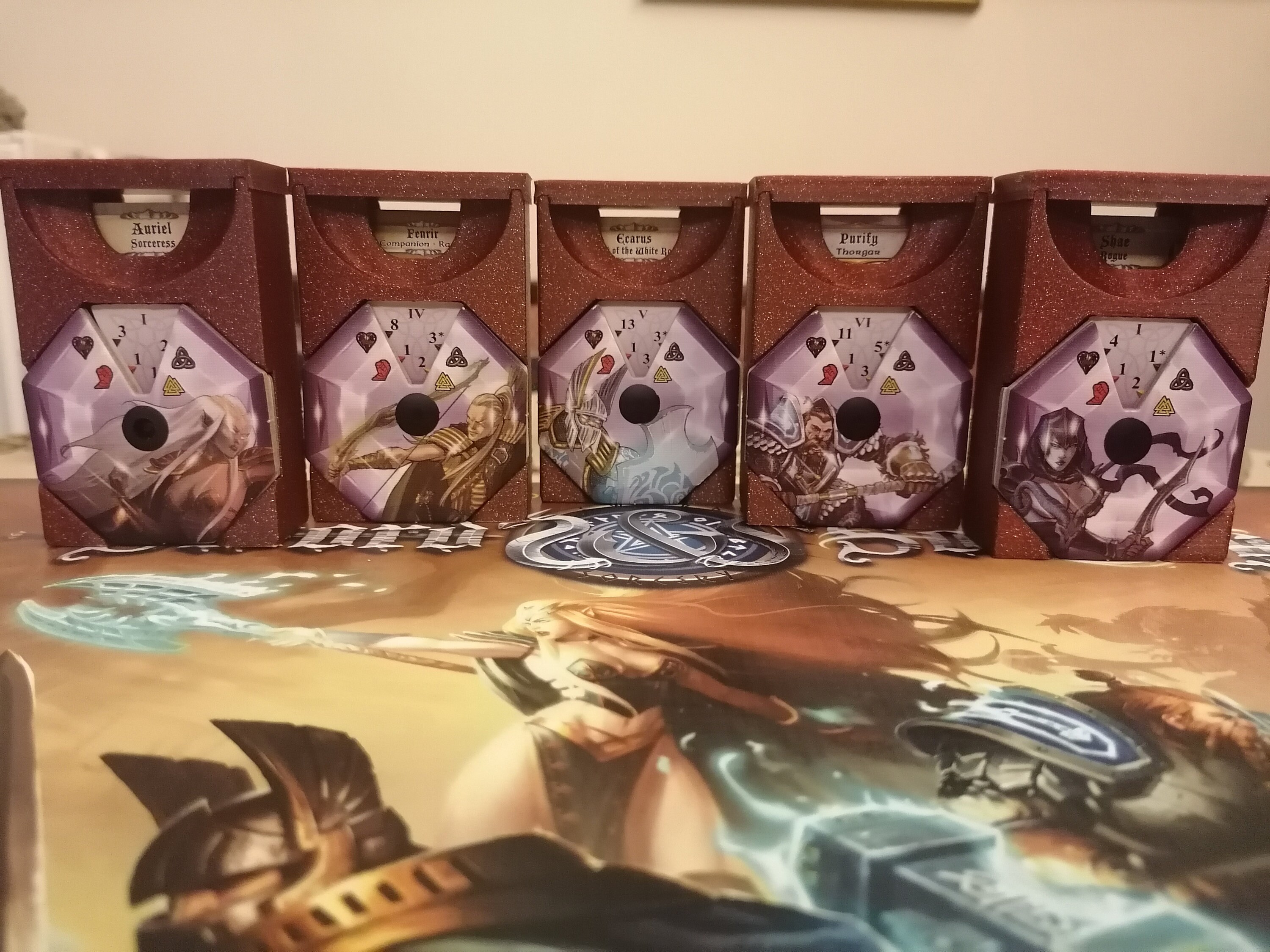 Sword & Sorcery Hero Tuck Boxes pack of 5 - Etsy