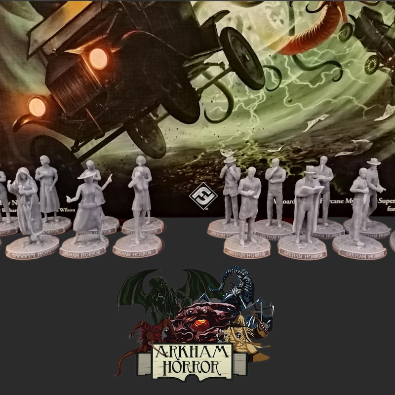 Arkham Horror Miniatures - Etsy