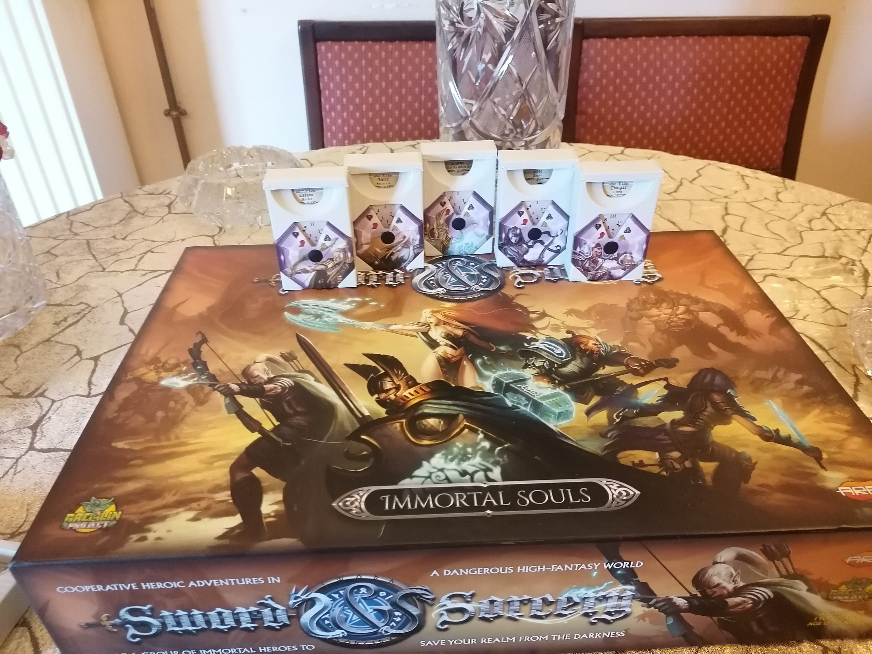 Sword & Sorcery Hero Tuck Boxes pack of 5 - Etsy