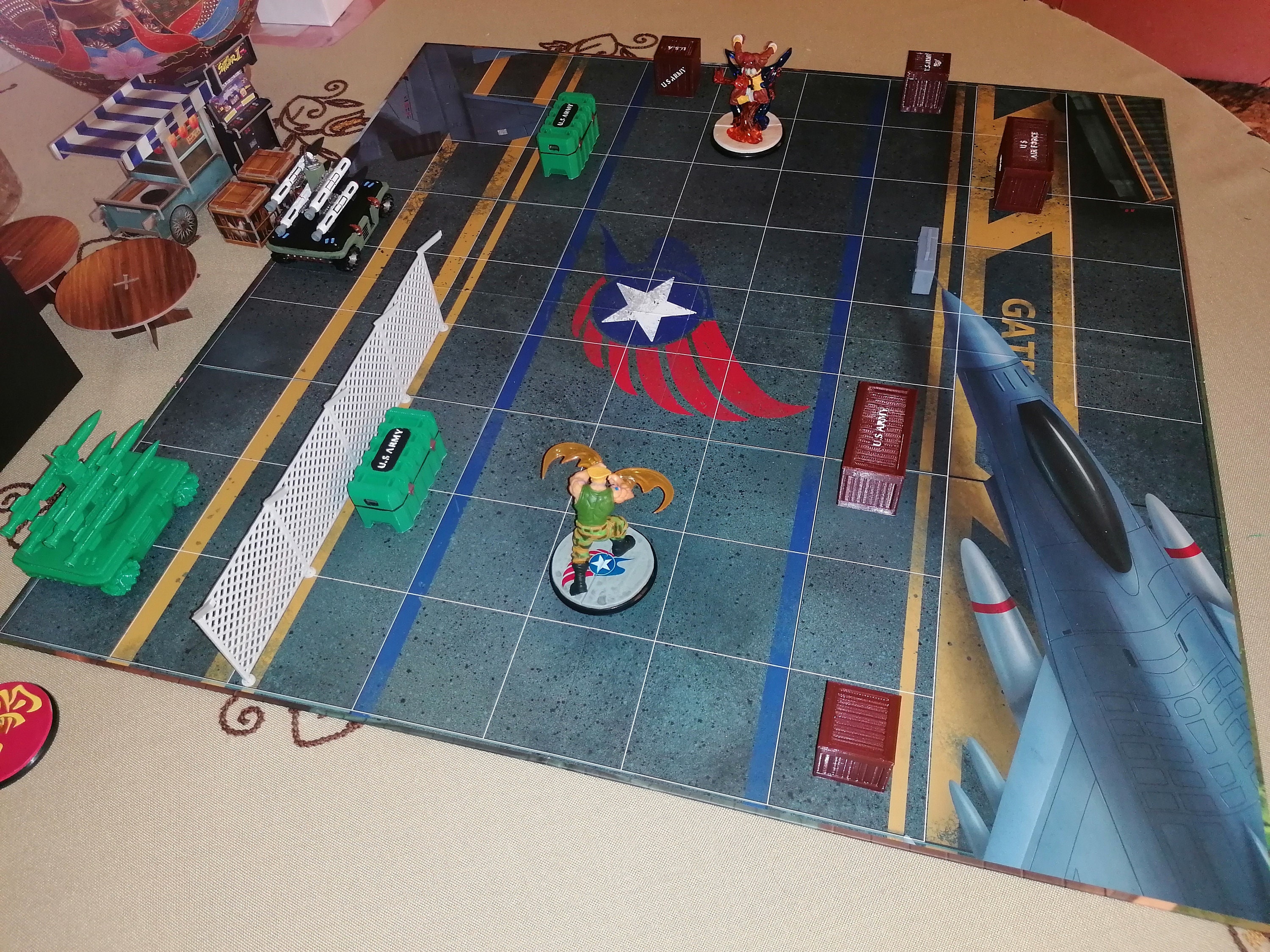 Street Fighter 3D Military Base - Etsy