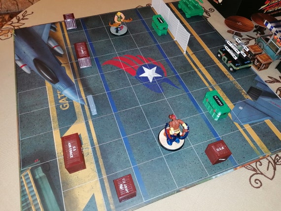 Street Fighter 3D Military Base - Etsy