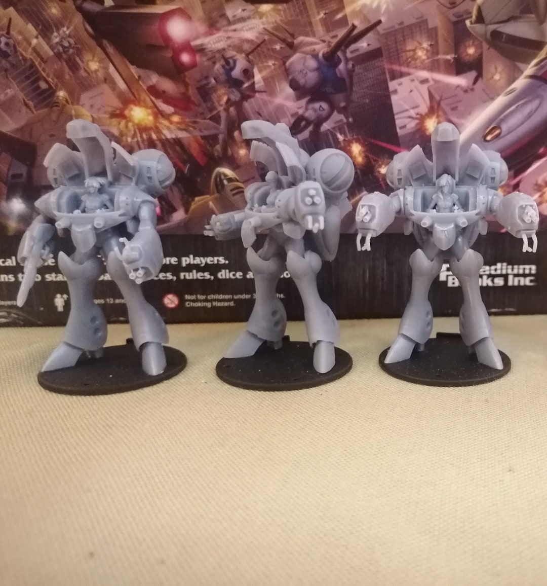 Robotech RPG Tactics: Female Armor Leaders myria-azonia-klan-klan ...