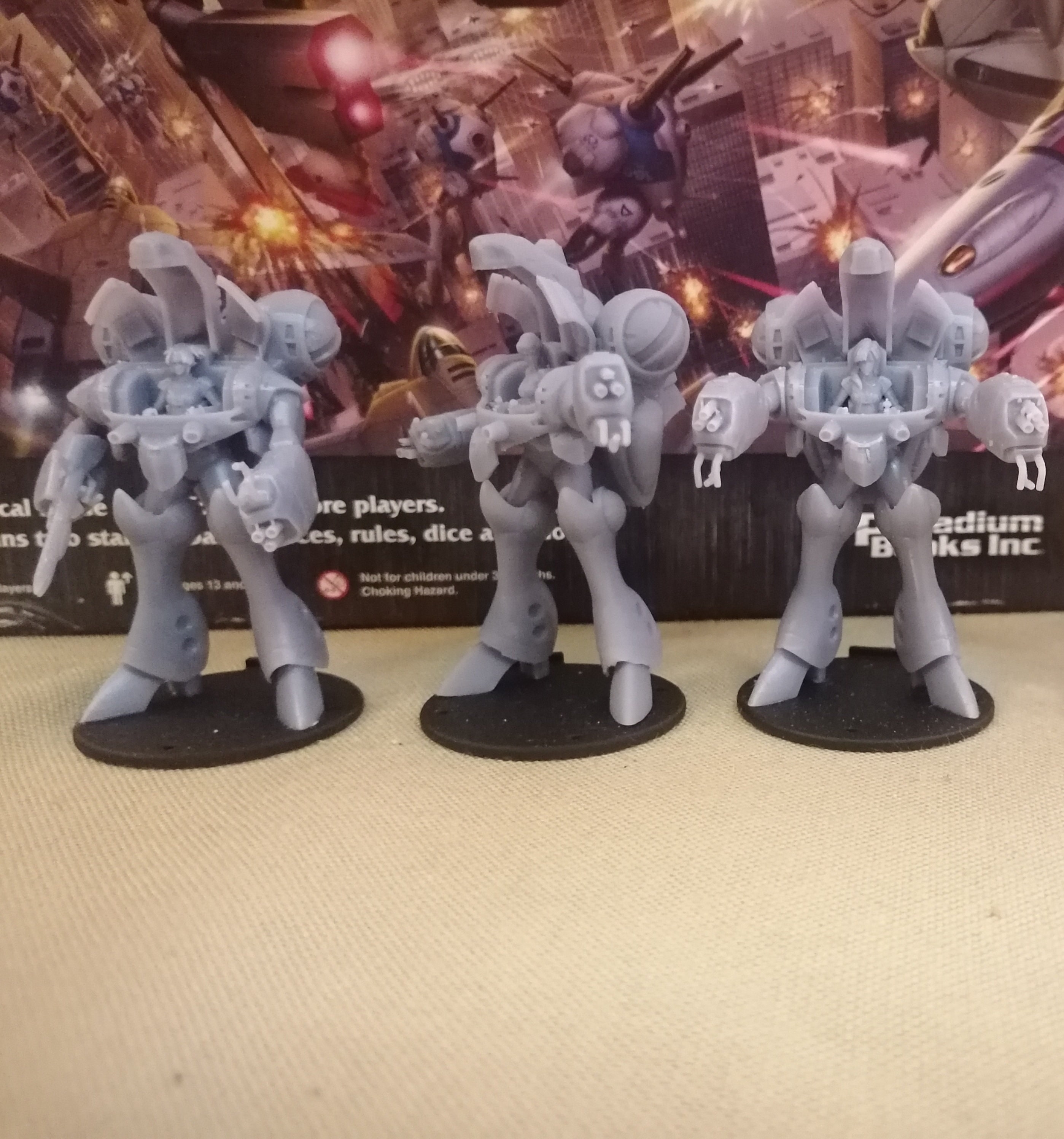 Robotech RPG Tactics: Female Armor Leaders myria-azonia-klan-klan ...