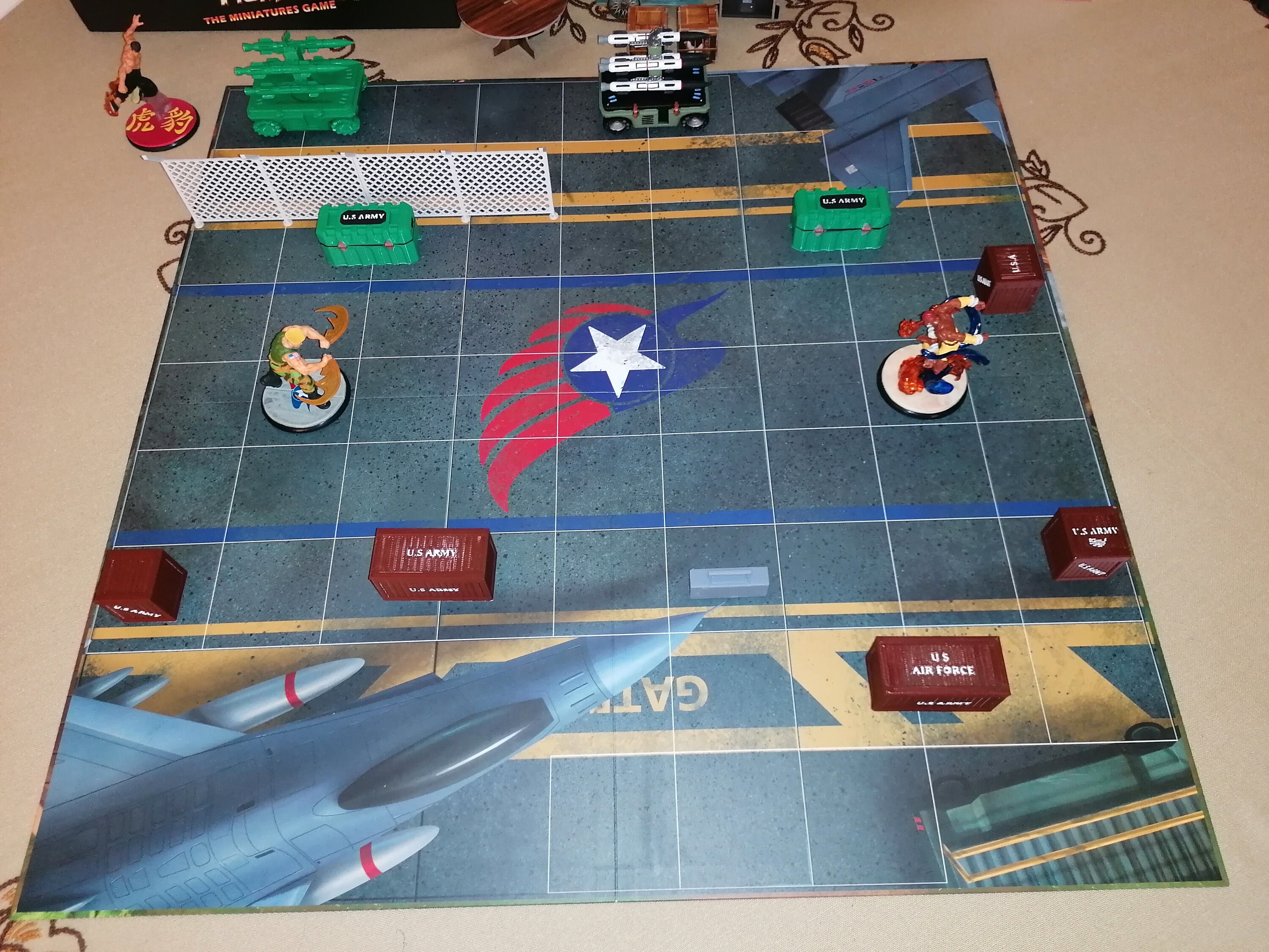 Street Fighter 3D Military Base - Etsy