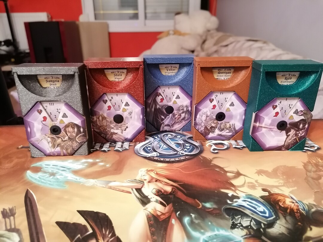 Sword & Sorcery Hero Tuck Boxes pack of 5 - Etsy