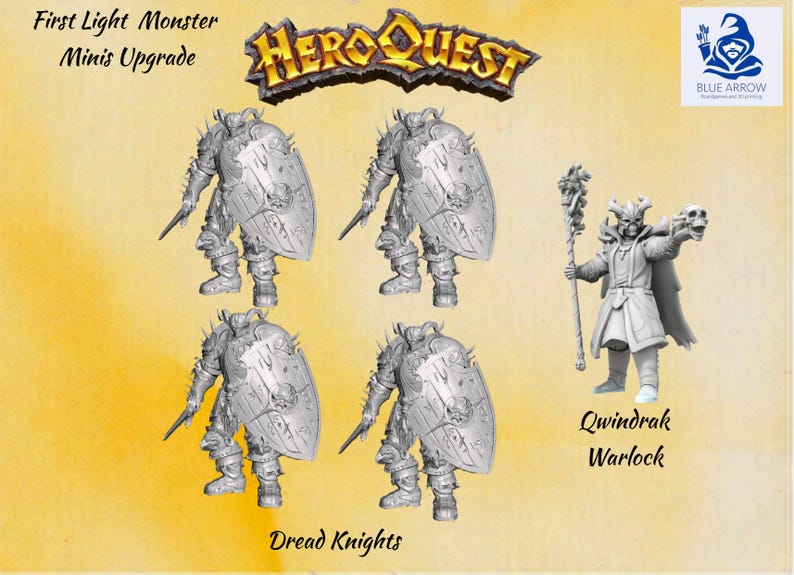 Heroquest First Light Monsters 3D Upgrade - Etsy