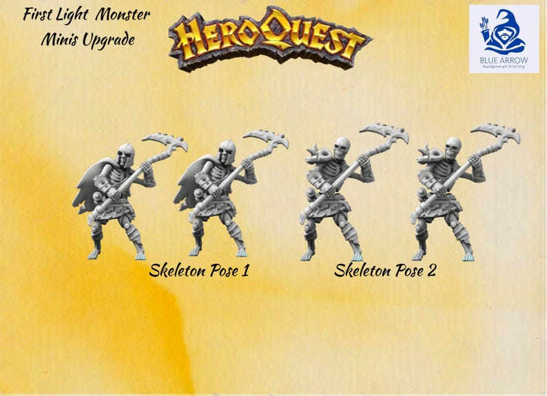 Heroquest First Light Monsters 3D Upgrade - Etsy