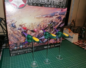 3D Printed Robotech RPG Tactics Female Power Armor Open Cockpit ...