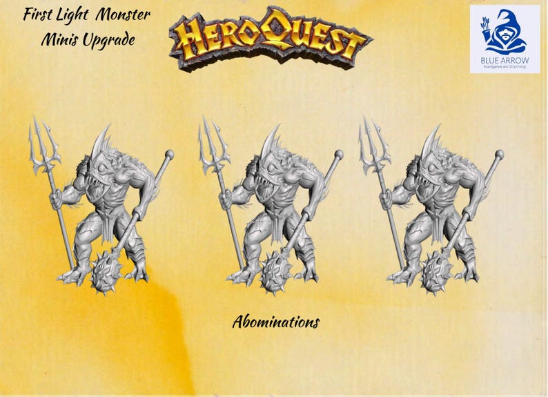 Heroquest First Light Monsters 3D Upgrade - Etsy