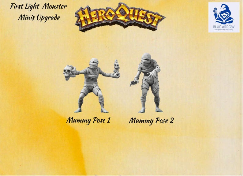Heroquest First Light Monsters 3D Upgrade - Etsy Australia