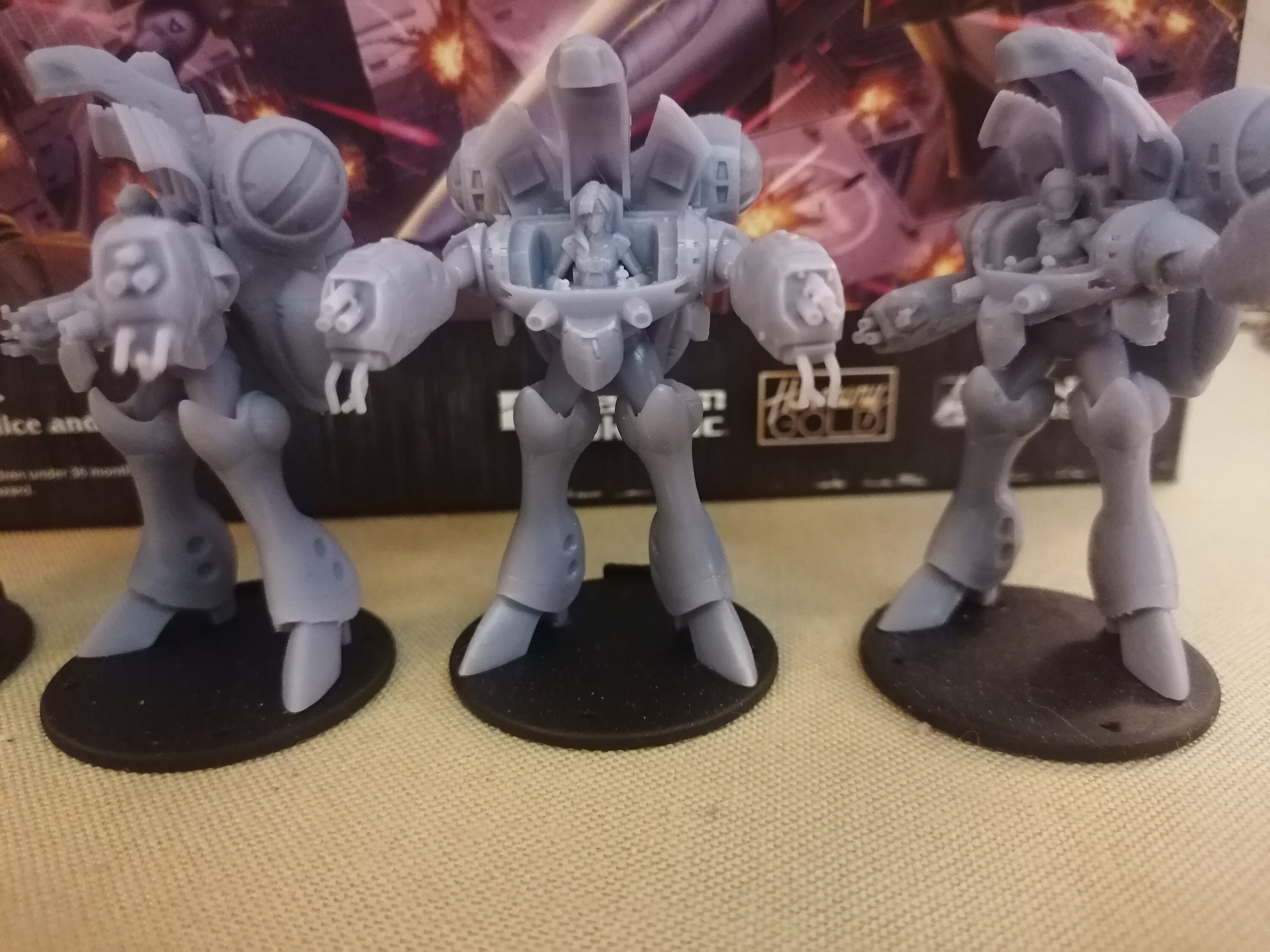 Robotech RPG Tactics: Female Armor Leaders myria-azonia-klan-klan ...