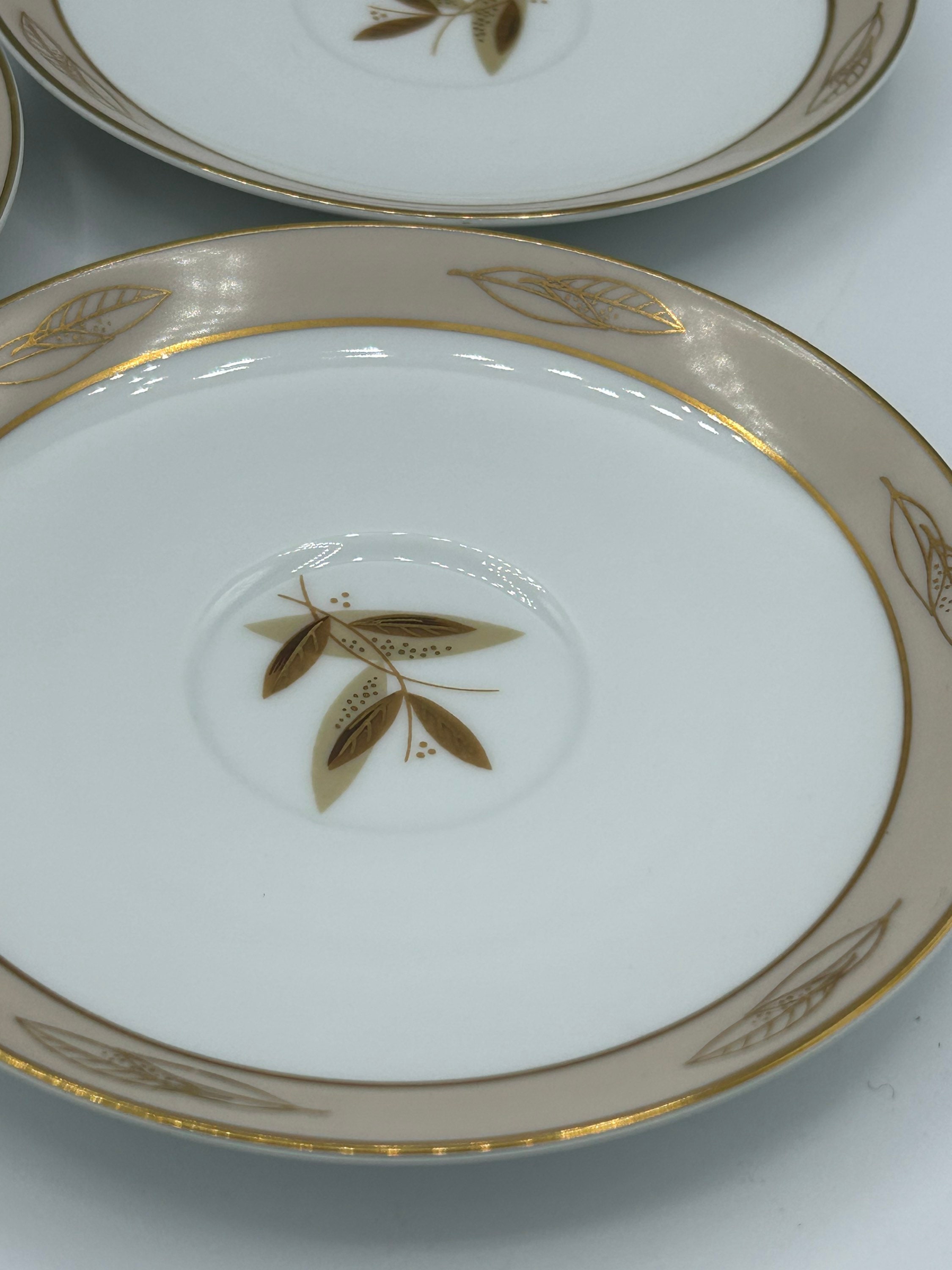 Set of 3 Vintage Noritake China Pattern 5580 Tea Cup Saucers Only - Etsy