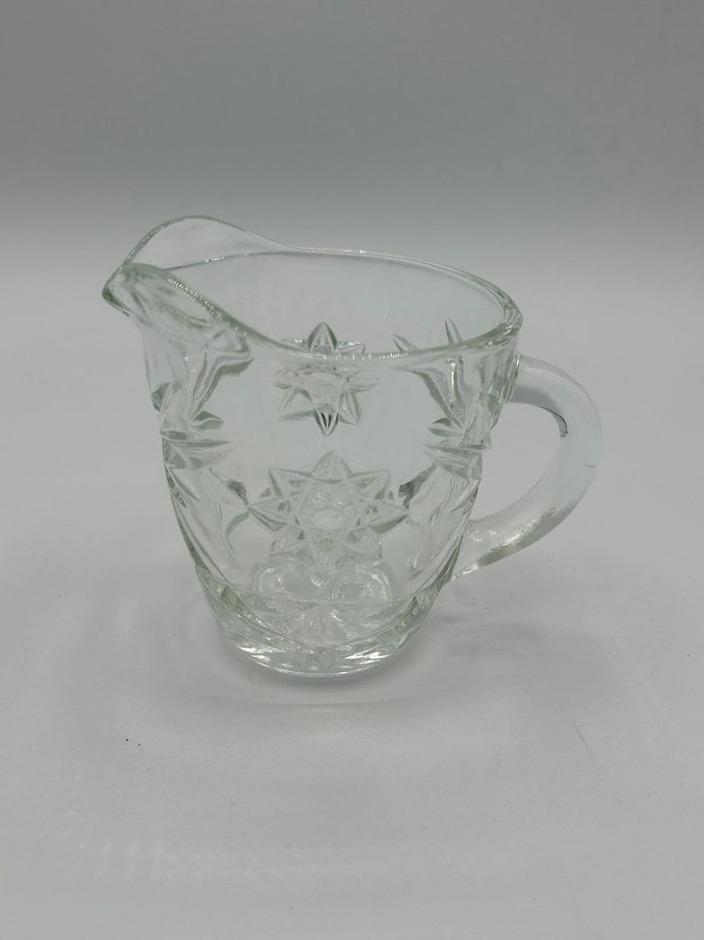 Anchor Hocking Star of David Creamer - Etsy