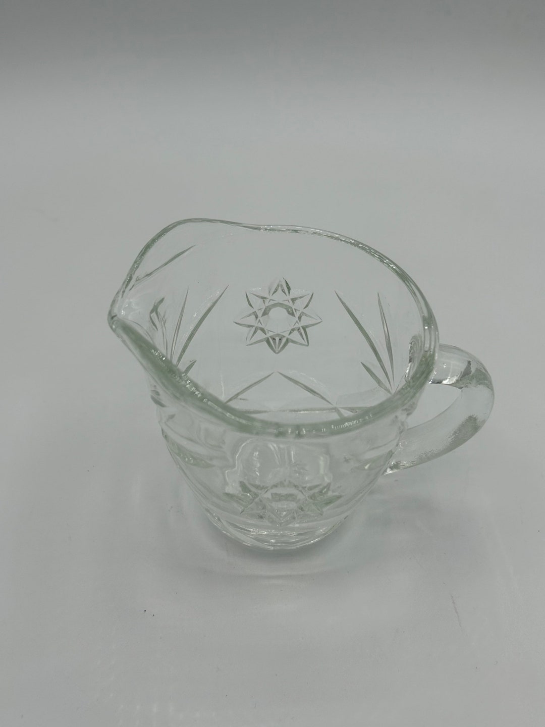 Anchor Hocking Star of David Creamer - Etsy