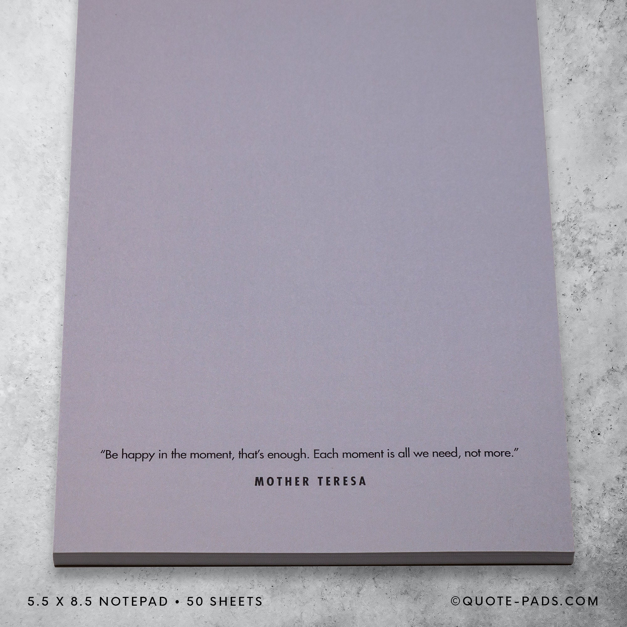 Mother Teresa Quotes Notepad 5.5 X 8.5 Notepad, Christian Quotes, Saint ...