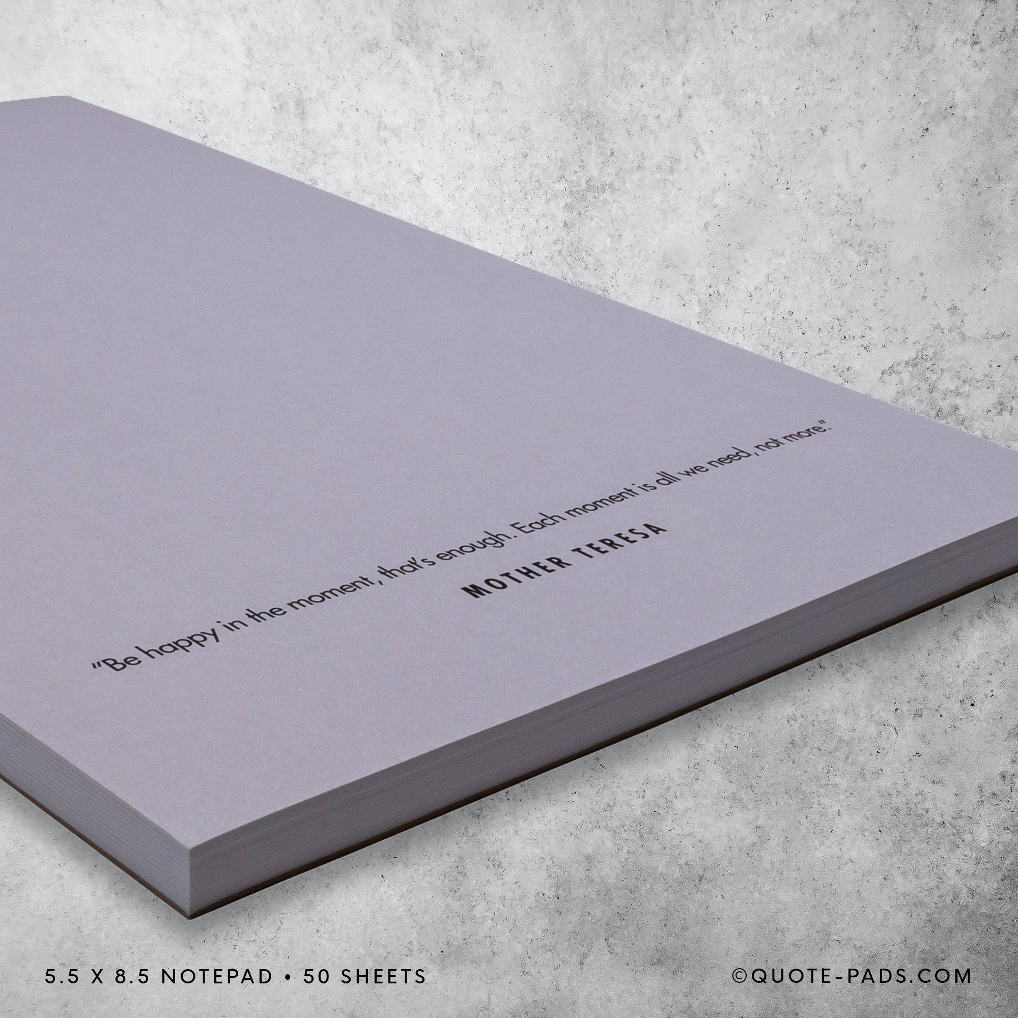 Mother Teresa Quotes Notepad 5.5 X 8.5 Notepad, Christian Quotes, Saint ...