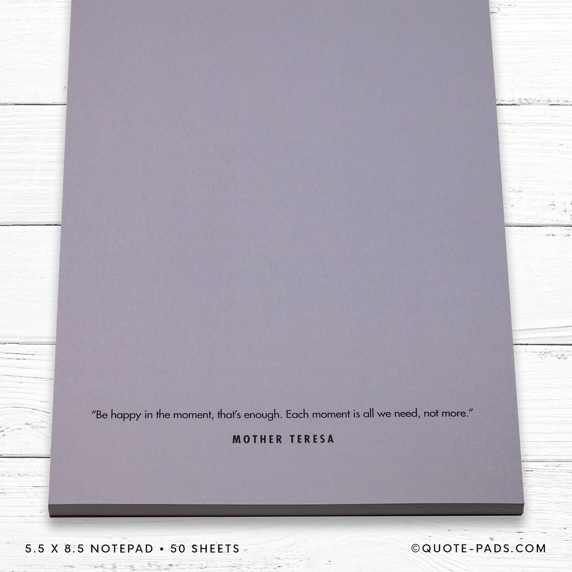 Mother Teresa Quotes Notepad 5.5 X 8.5 Notepad, Christian Quotes, Saint ...