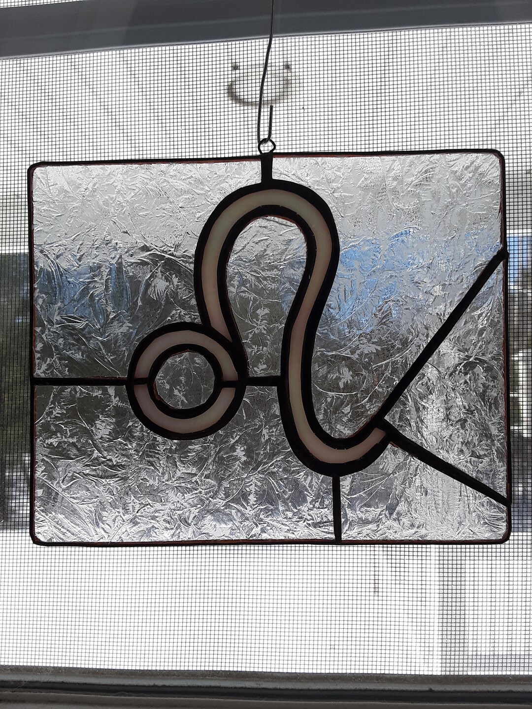 Leo Stained Glass Zodiac Sign 7-22 to 8-21 - Etsy