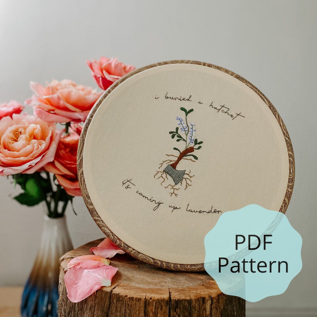 Phoebe Bridgers Smoke Signals Hand Embroidery Pattern - PDF Pattern ...