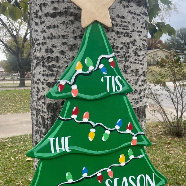 Tree Door Hanger - Etsy