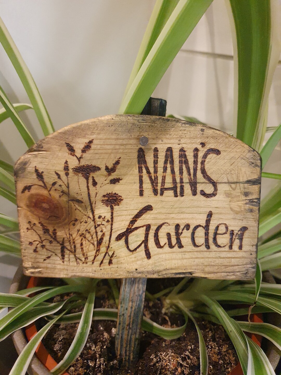 Small Personalised Garden Sign - Etsy