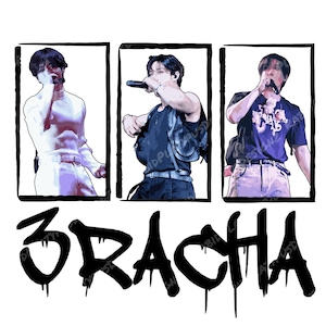 3RACHA Kpop PNG & SVG | Stray Kids Merchandising Design pour ...