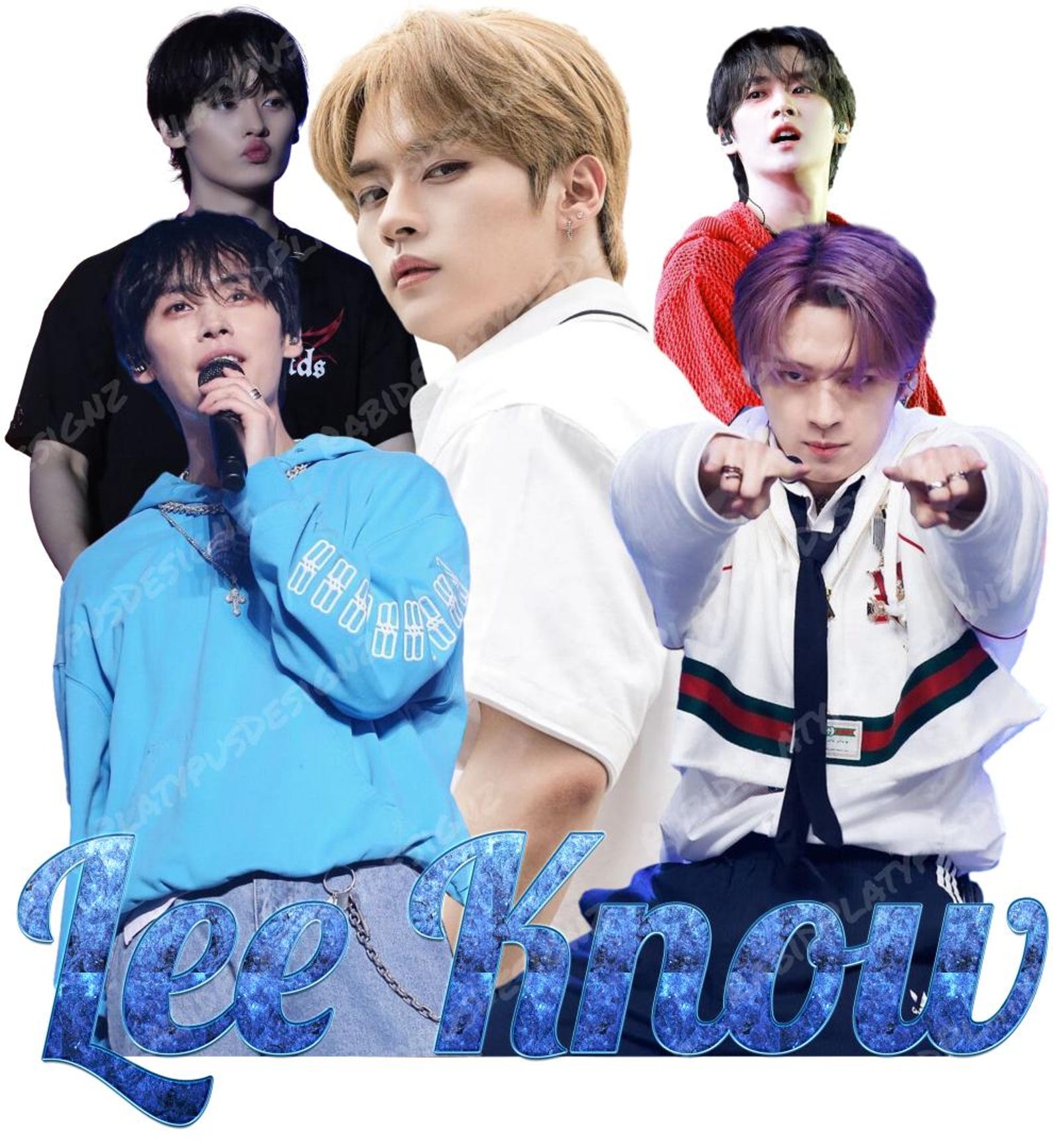 Stray Kids Lee Know PNG | Printable Fan Art | Instant Download - Etsy