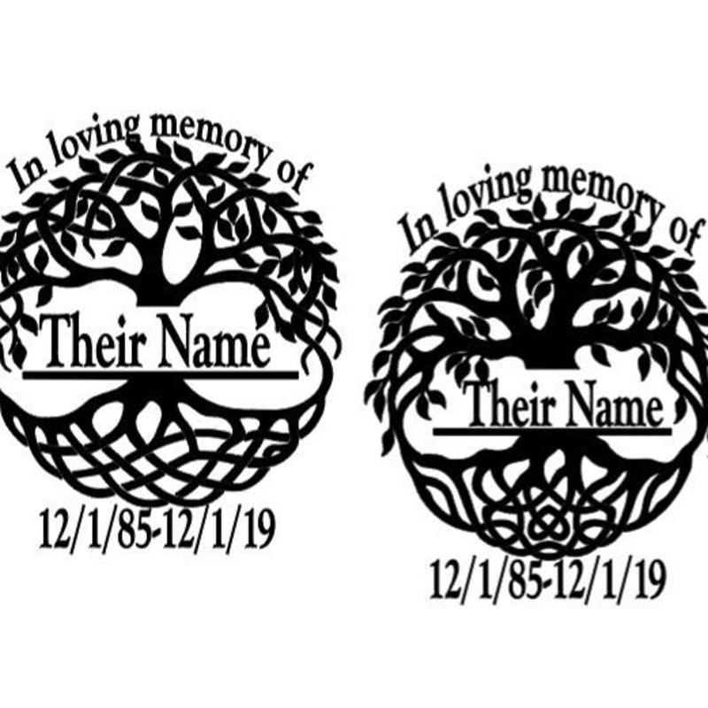 Memorial Tree Tag - Etsy