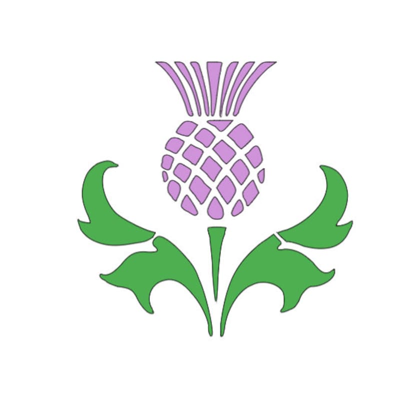 Celtic Knot Thistle - Etsy