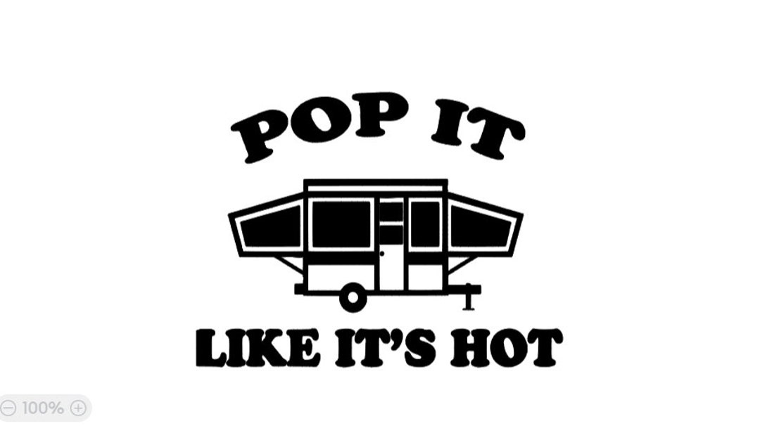 Pop It Like Its Hot Decal, Camping Trailer Sticker - Etsy