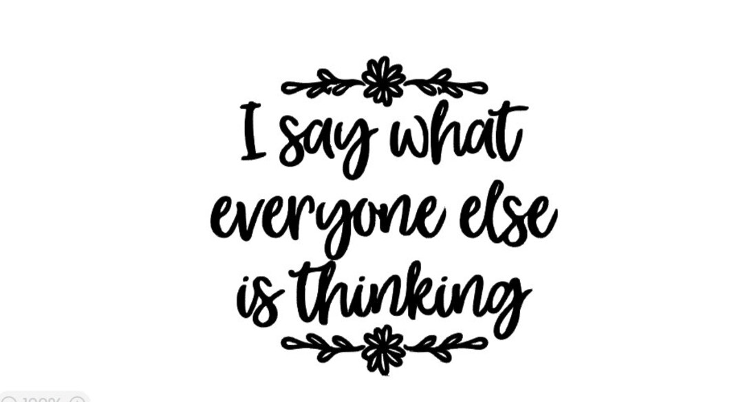 Sarcasm Stickers, I Say What Everyone Else is Thinking, Thought Bubbles ...