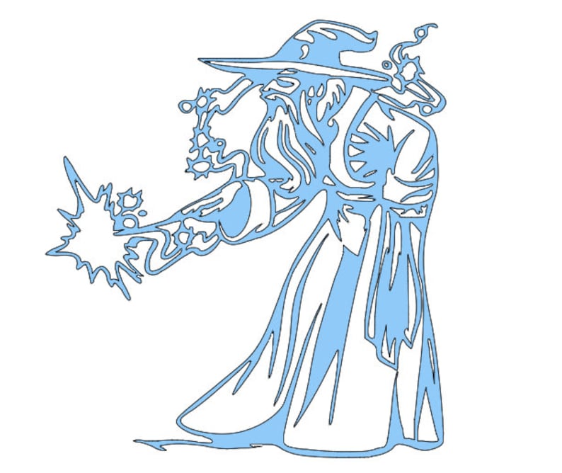 Wizard Decal, Wizard Sticker, Wizard Gift, Car Decal, Laptop Decal, Car ...