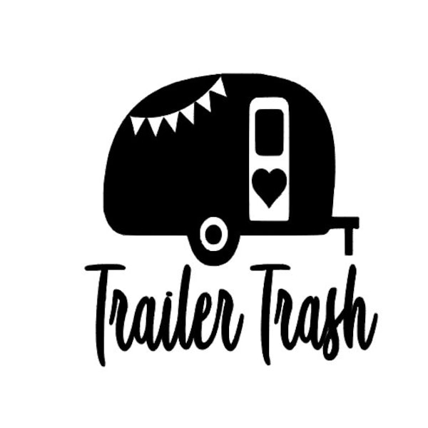 Funny Trash Can Decal - Etsy